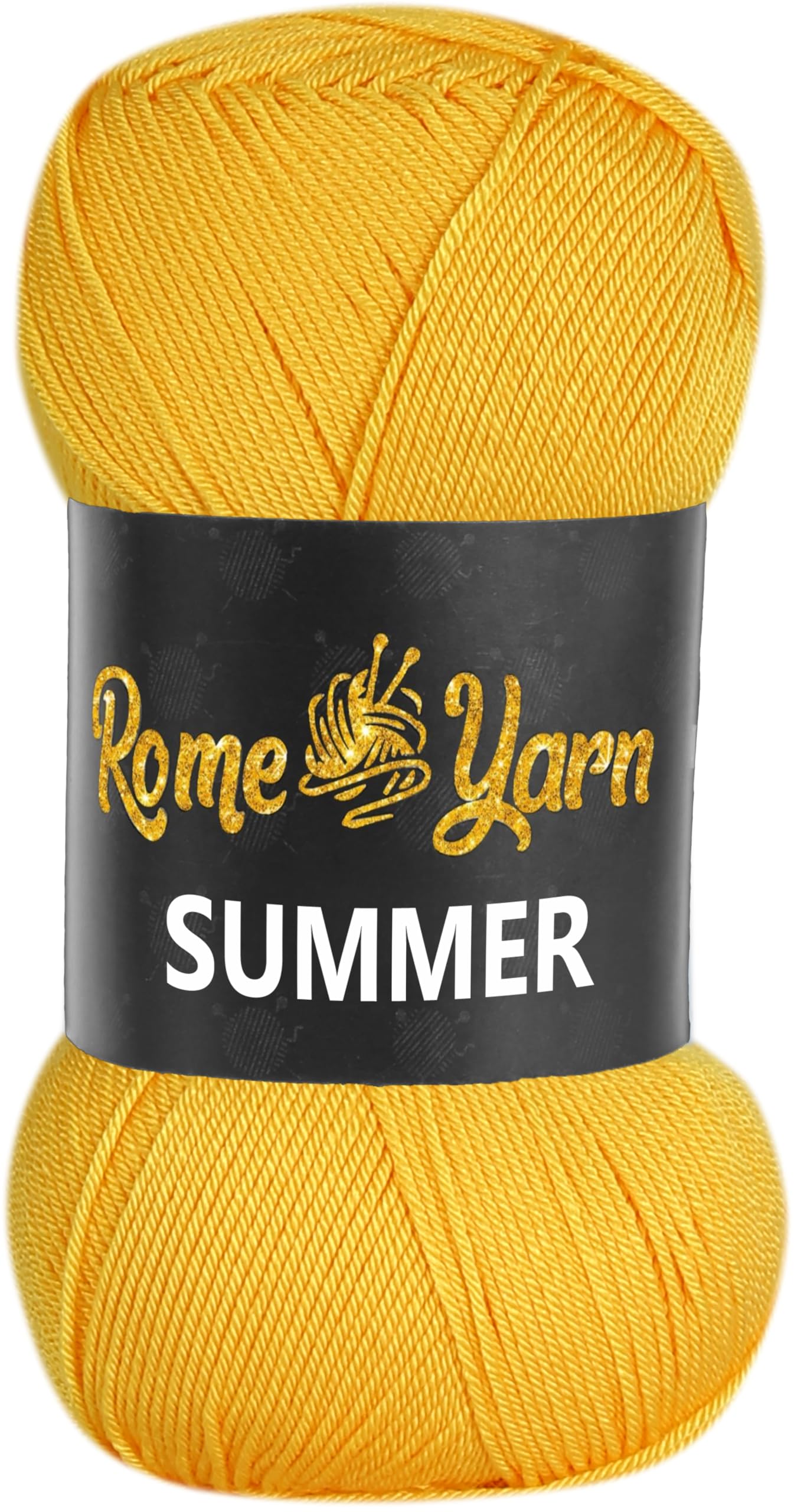 Amazon.com: Rome Yarn Summer Yarn | Silk Effect | 3.52 oz (100 g) | 383 ...