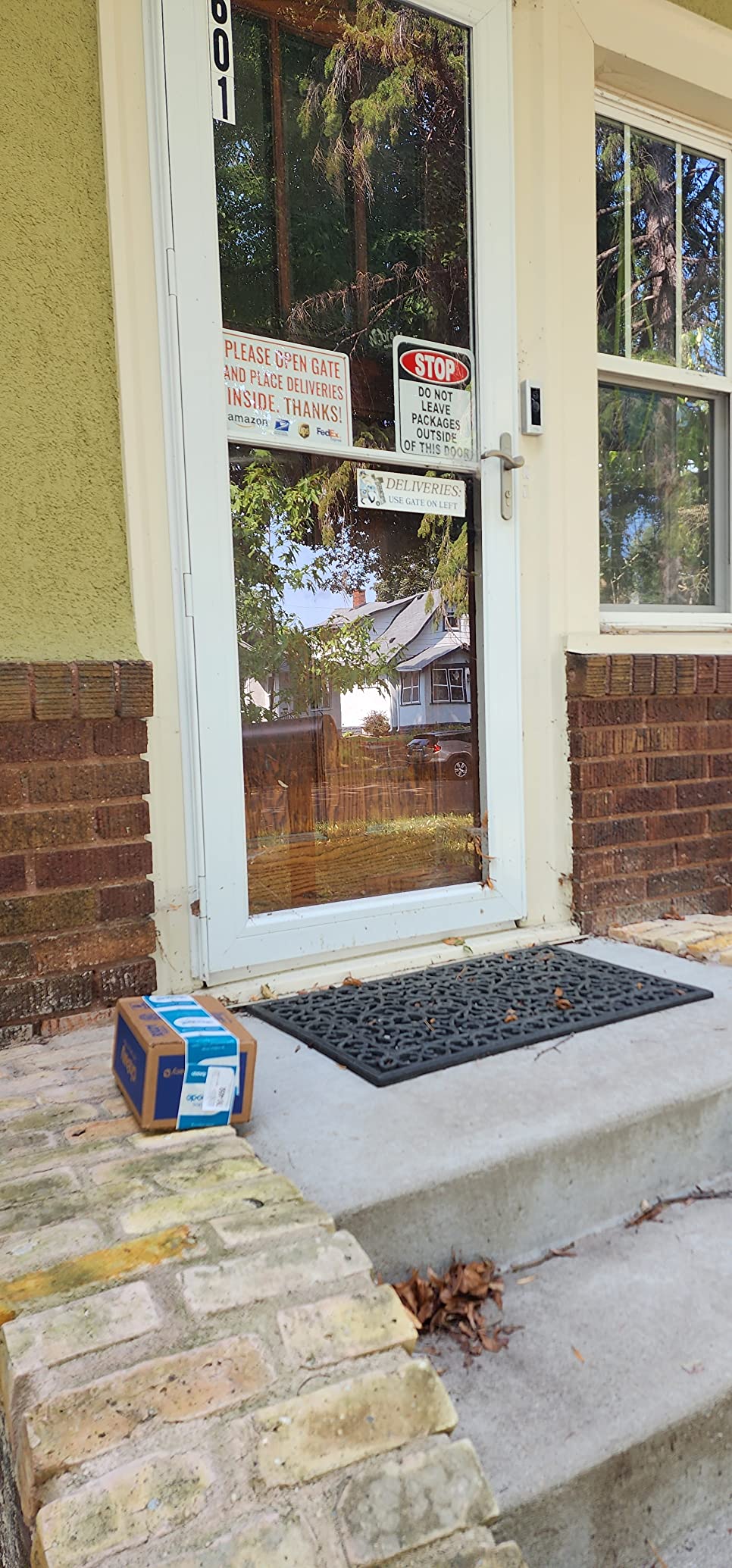 $3/mo - Finance STOP DO NOT LEAVE PACKAGES OUTSIDE OF THIS DOOR ...