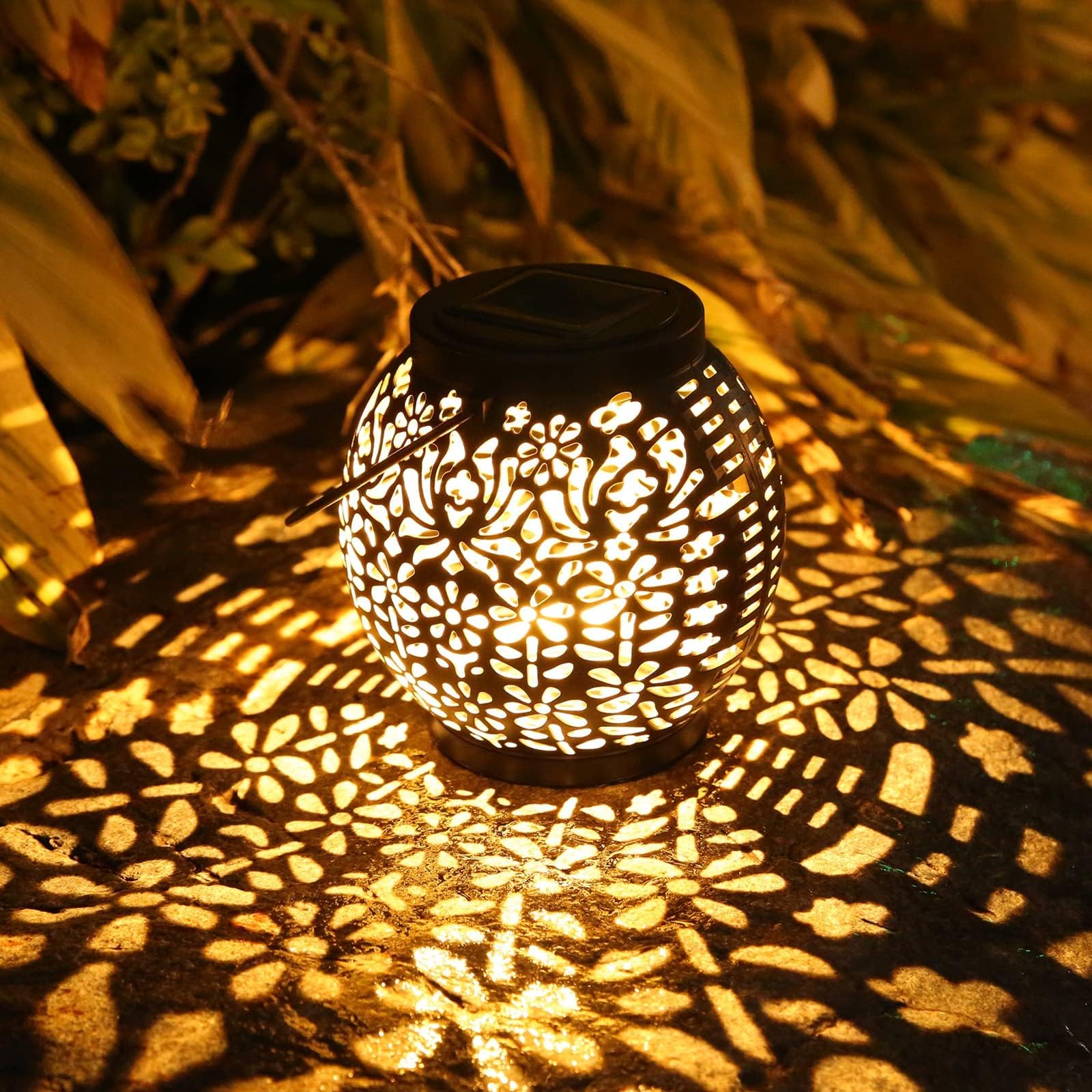 HALOY Lampade Solari per Esterni - 3 Pezzi Luci del Barattolo Solari ...