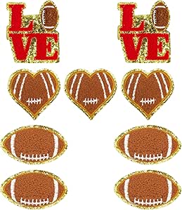 Amazon.com: Lovezzr Rugby Enthusiasts Iron On/Sew On Chenille ...