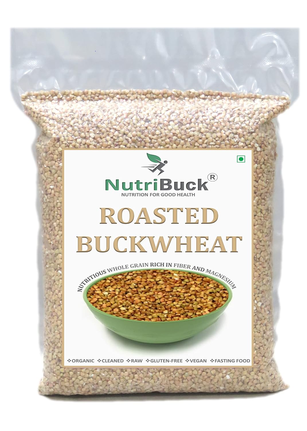 NutriBuck® Indian Roasted Buckwheat not Russian | KASHA | Kuttu-Giri ...