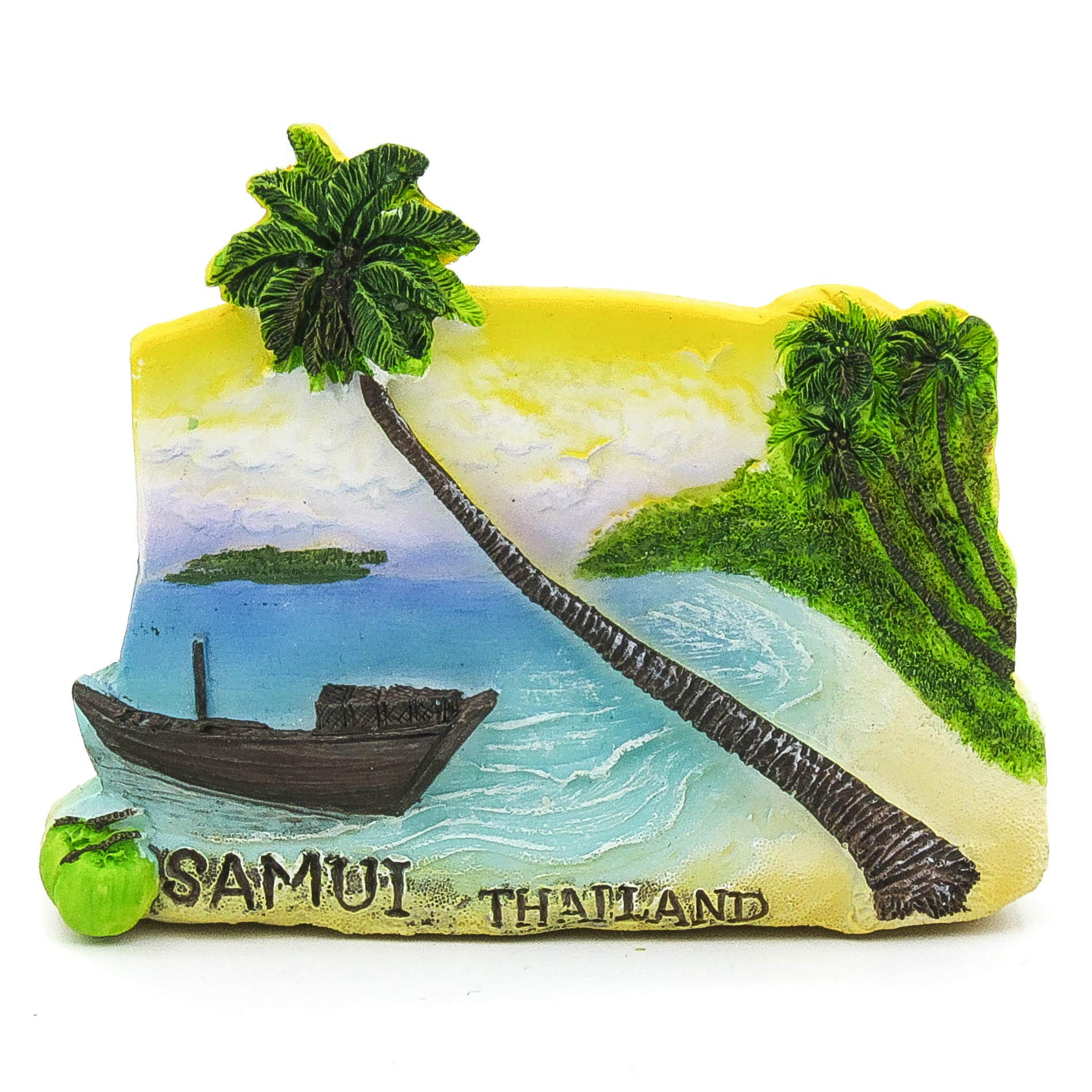 Buy The Smuggled Goods Koh Samui Island Krabi 3D Hand-painted Resin ...