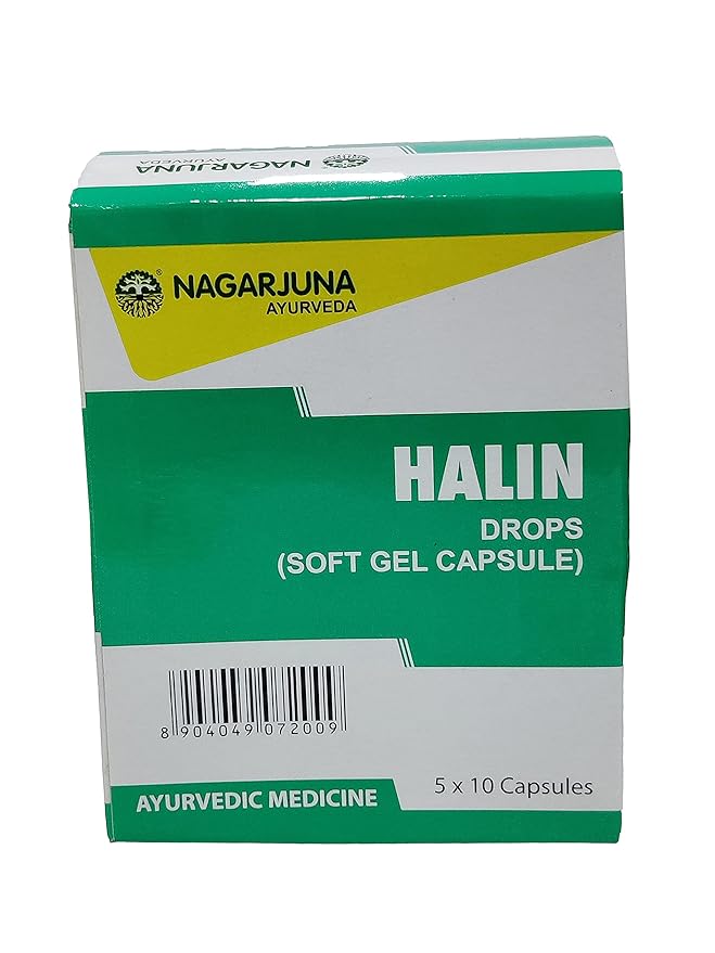 Buy NAGARJUNA Halin Drops (Soft Gel Capsule), 50 Count Online at Low ...