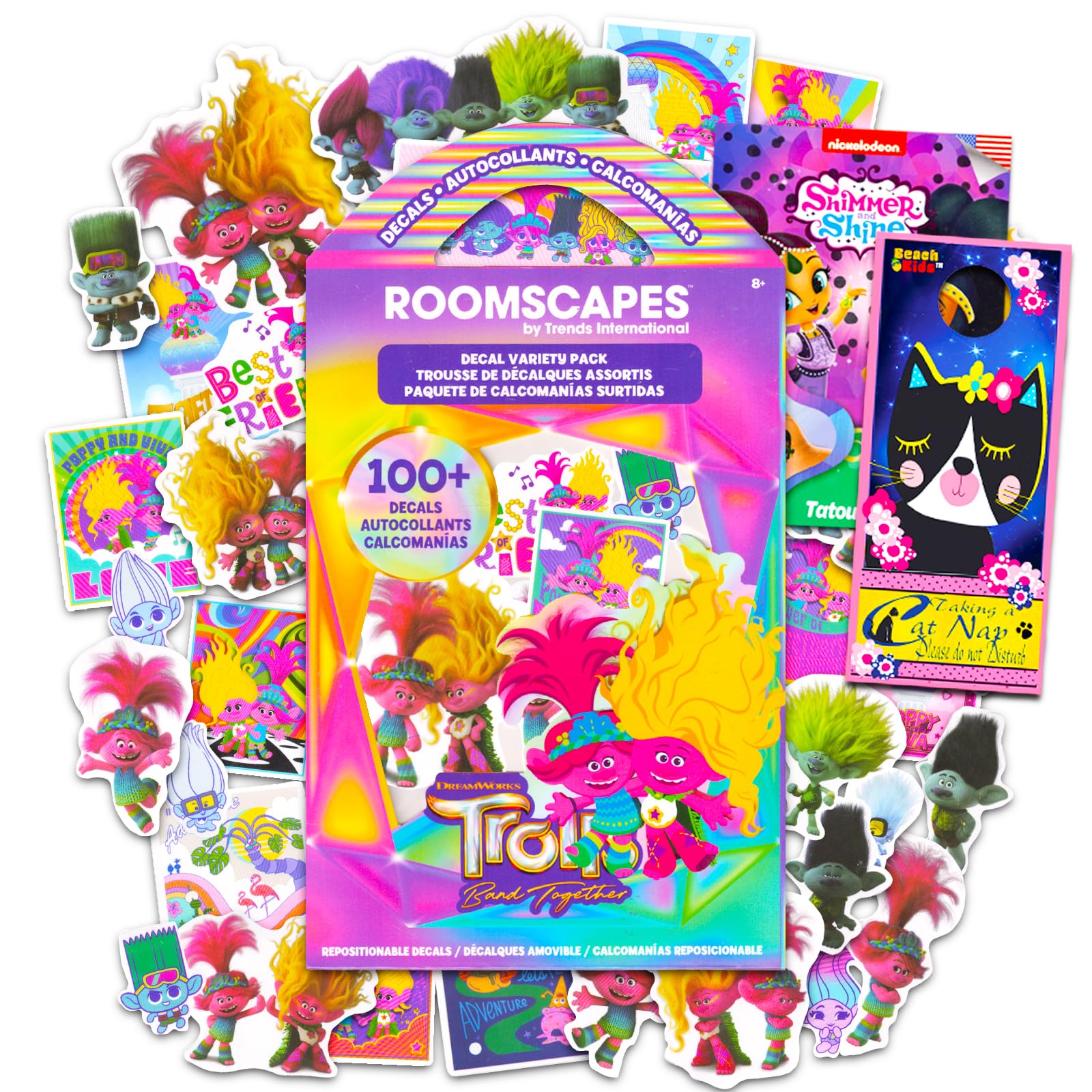 Snapklik.com : Trolls Sticker Decal Set - Bundle