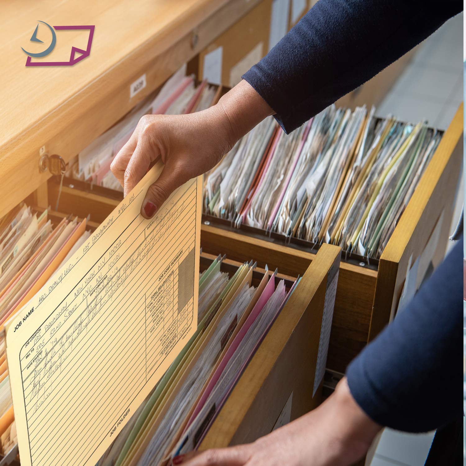 Snapklik.com : NextDayLabels - Classic Manila File Jacket 10 X 12 Job ...