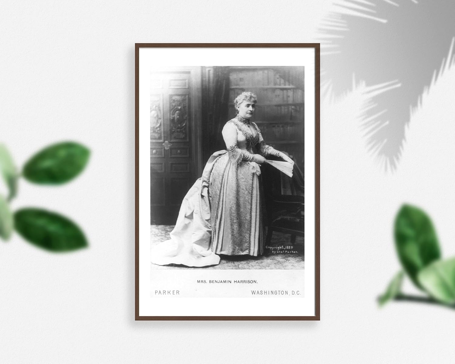 Amazon.com: INFINITE PHOTOGRAPHS Photo: Mrs Benjamin Harrison, Caroline ...