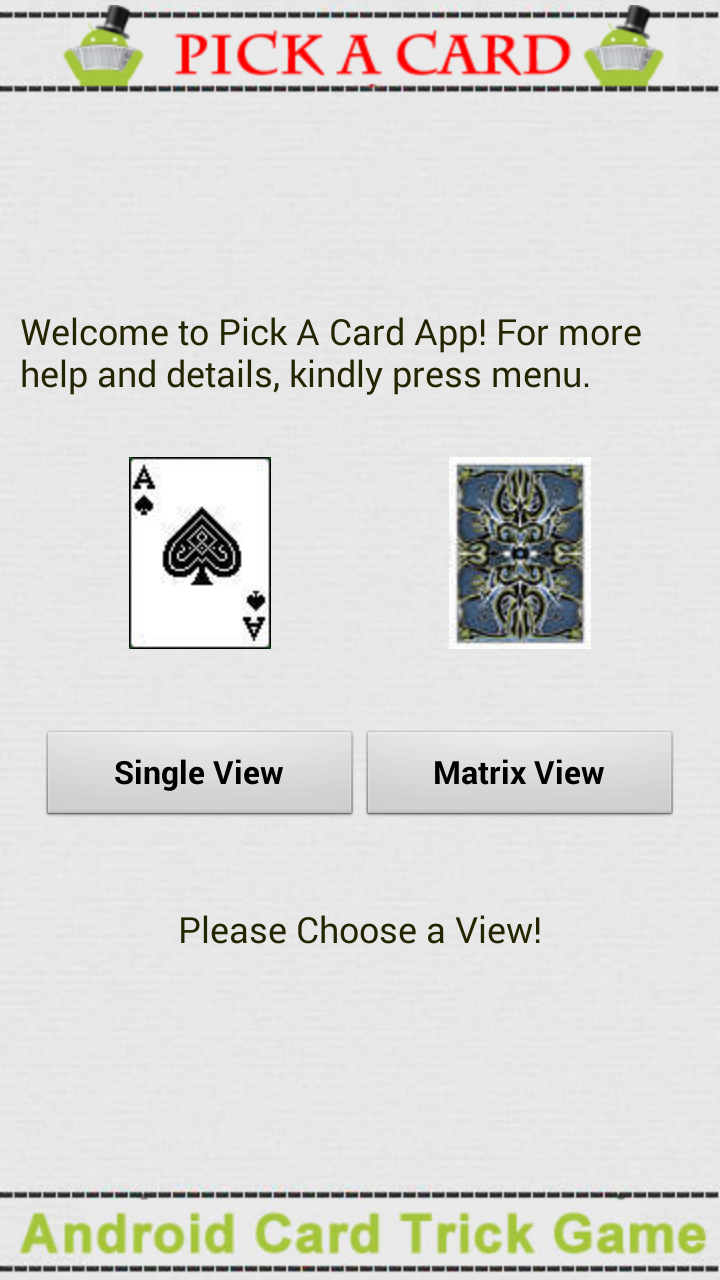 PICK A CARD MAGIC GAME! - App on Amazon Appstore