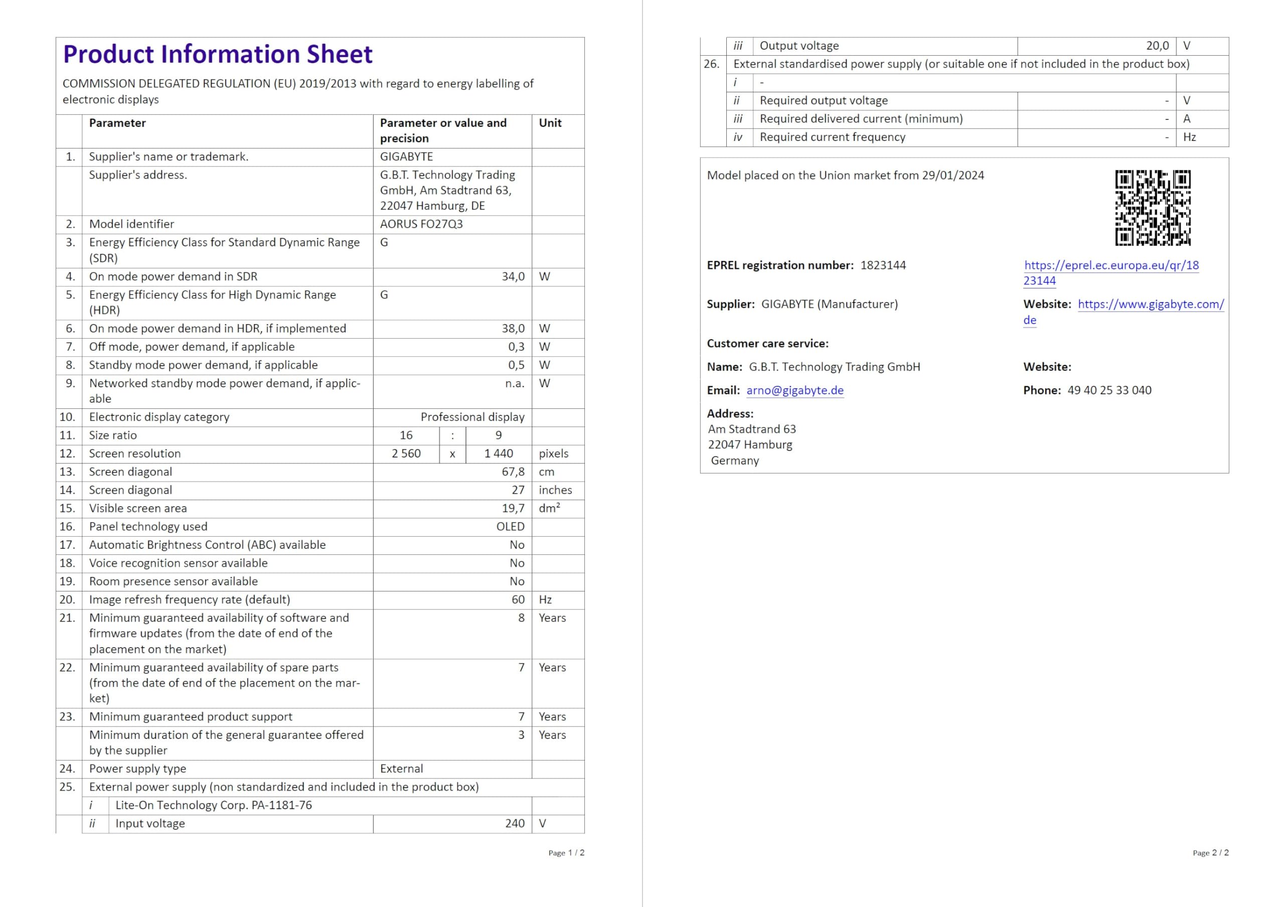 MSI MAG 321UP QD-OLED 31.5 Inch 4K UHD Gaming Monitor - 3840x2160 Quantum Dot OLED Panel, 165Hz ...