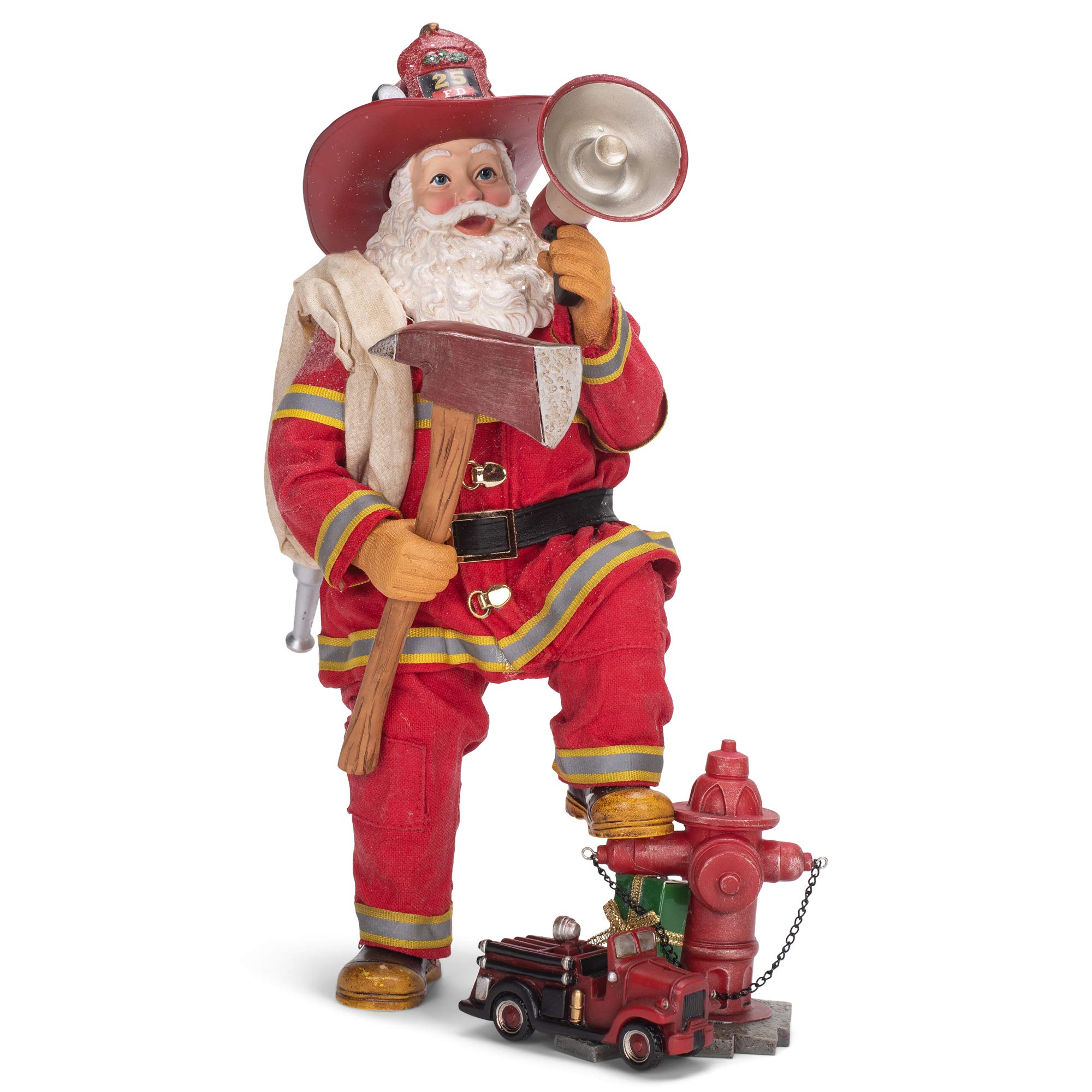 Fireman Clip Art And Santa Fireman Santa Etsy