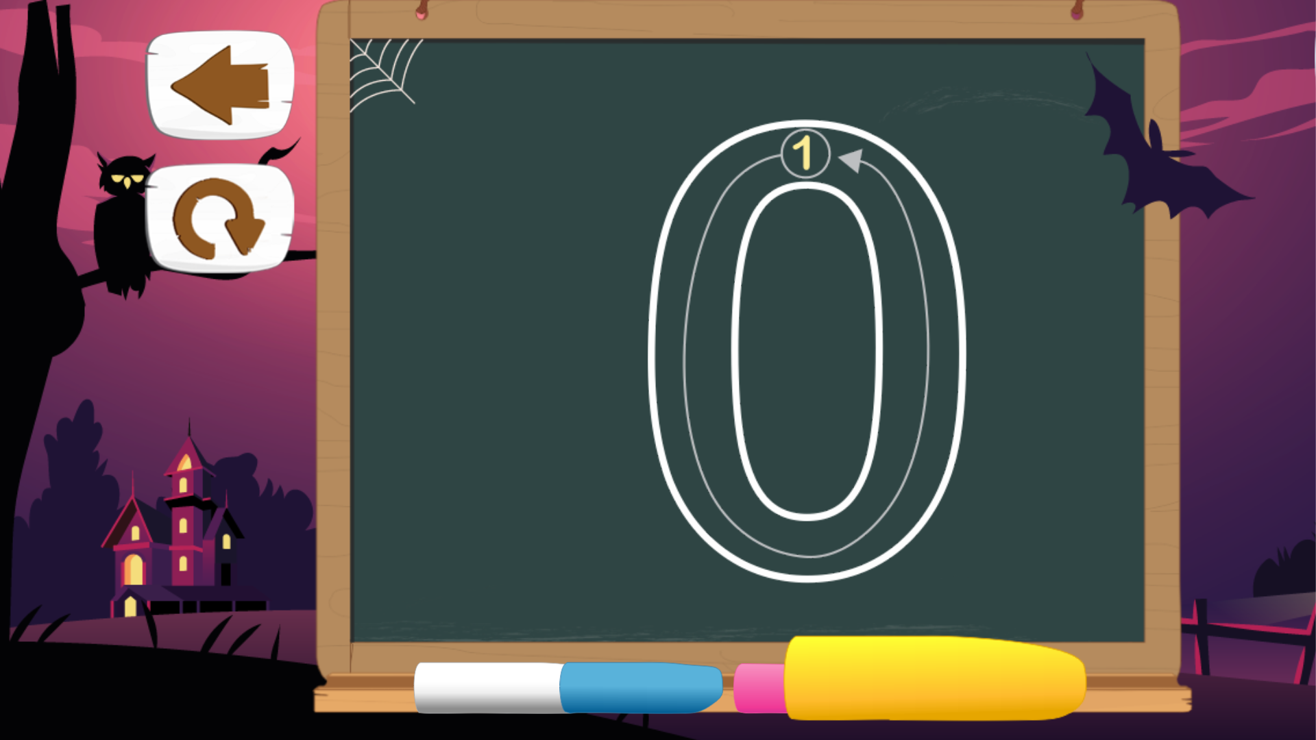 Write Numbers Tracing 123 Halloween Edition- Aplicación en Amazon Appstore