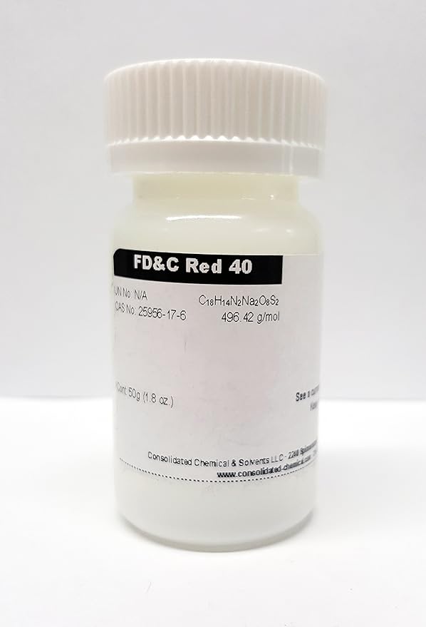 Amazon.com: Fd & C Dye Lake Red, Red No. 40 Allura Red AC, 50 Gram Poly ...