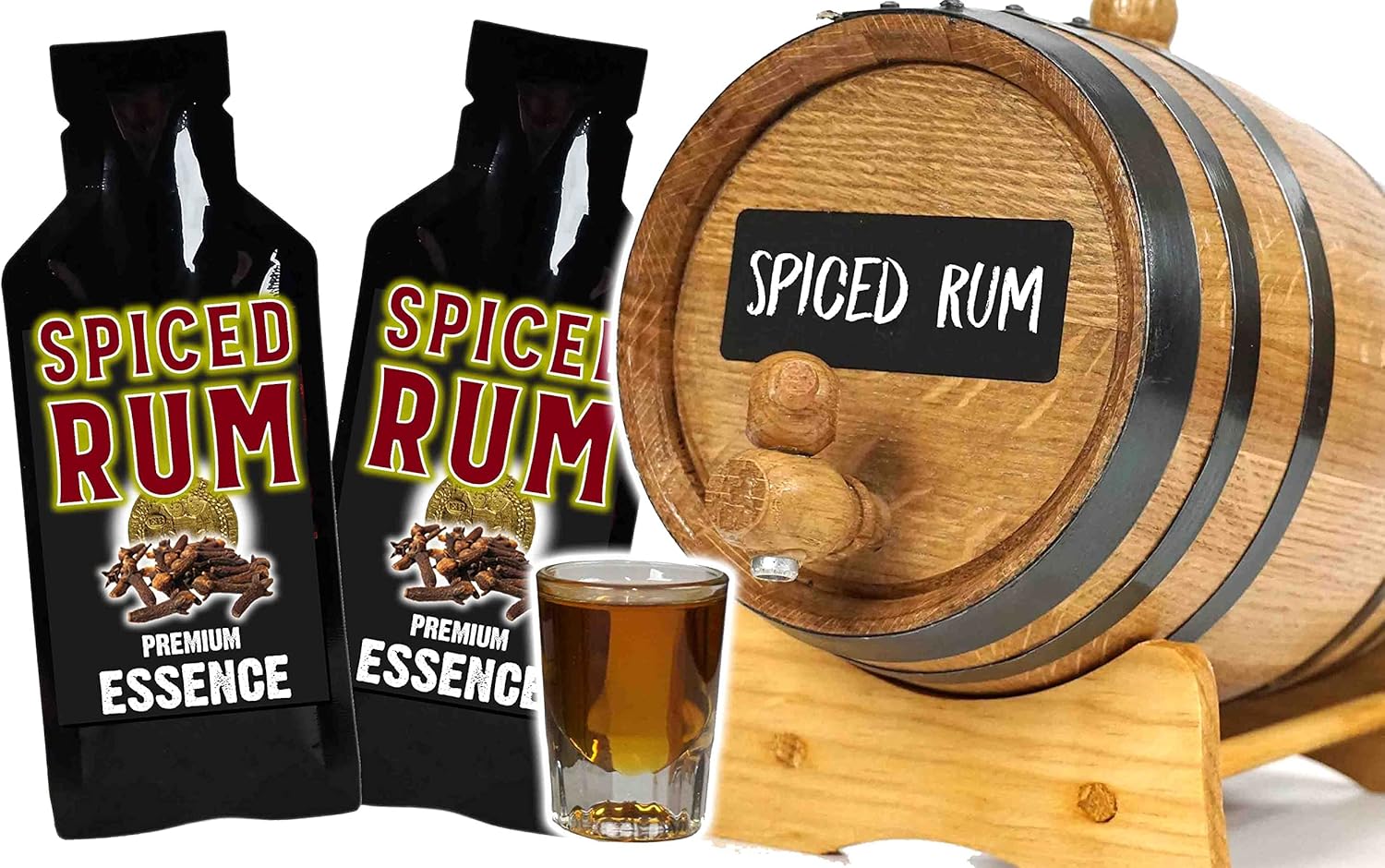 Amazon.com: Spiced Rum Making Bootleg Kit w/Chalkboard & Book- Thousand ...