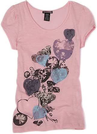 Amazon.com: Eyeshadow Big Girls' Playfull Screen T-Shirt,Strawberry ...