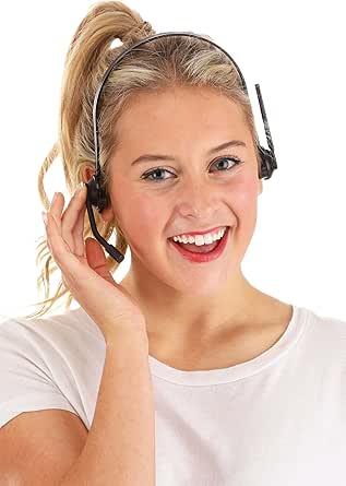 Amazon.com: Fun Costumes Diva Headset Standard : Clothing, Shoes & Jewelry