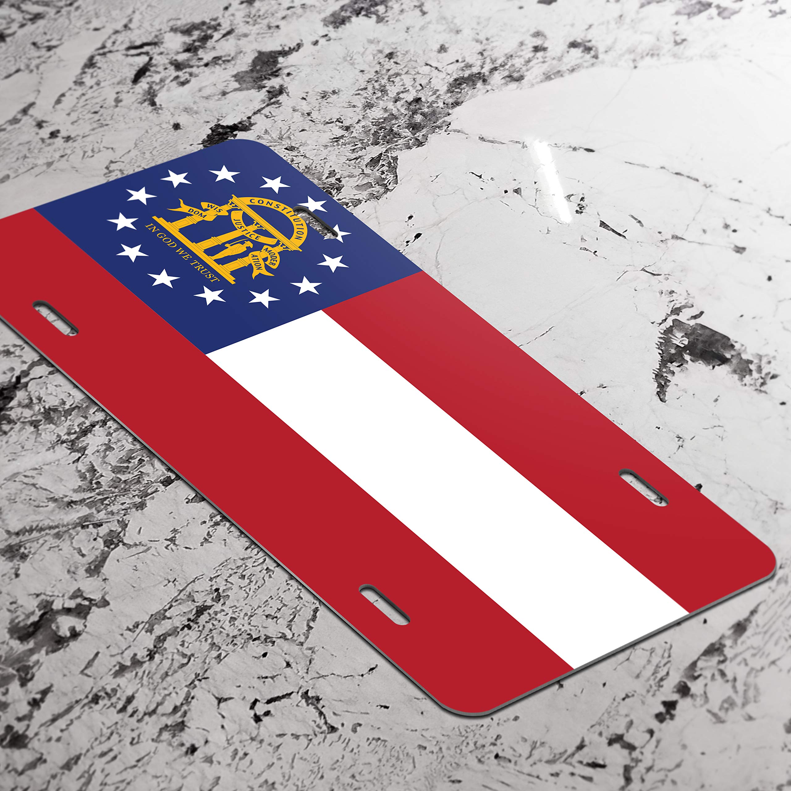 Confederate Flag License Georgia