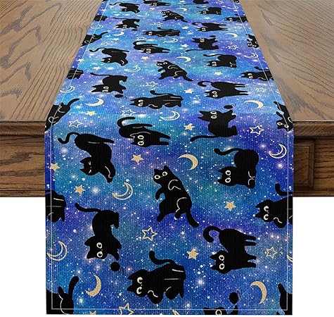 Amazon.com: Little Cats Table Runners Cute Kitten Cloth for End Table ...