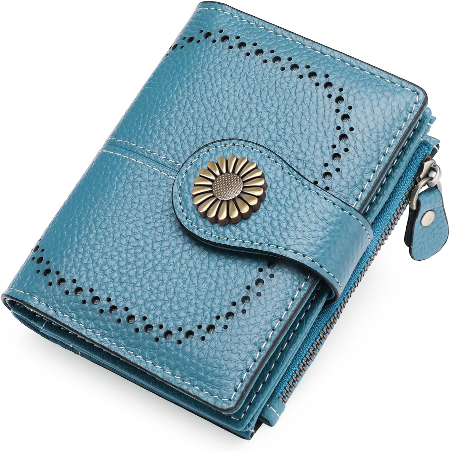 Amazon.com: Tipmile Small Wallet for Women Bifold RFID Blocking Card ...