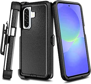 Amazon.com: WDHD Designed for Samsung Galaxy A36 5G Phone Case, Belt Clip Holster [16FT Military ...