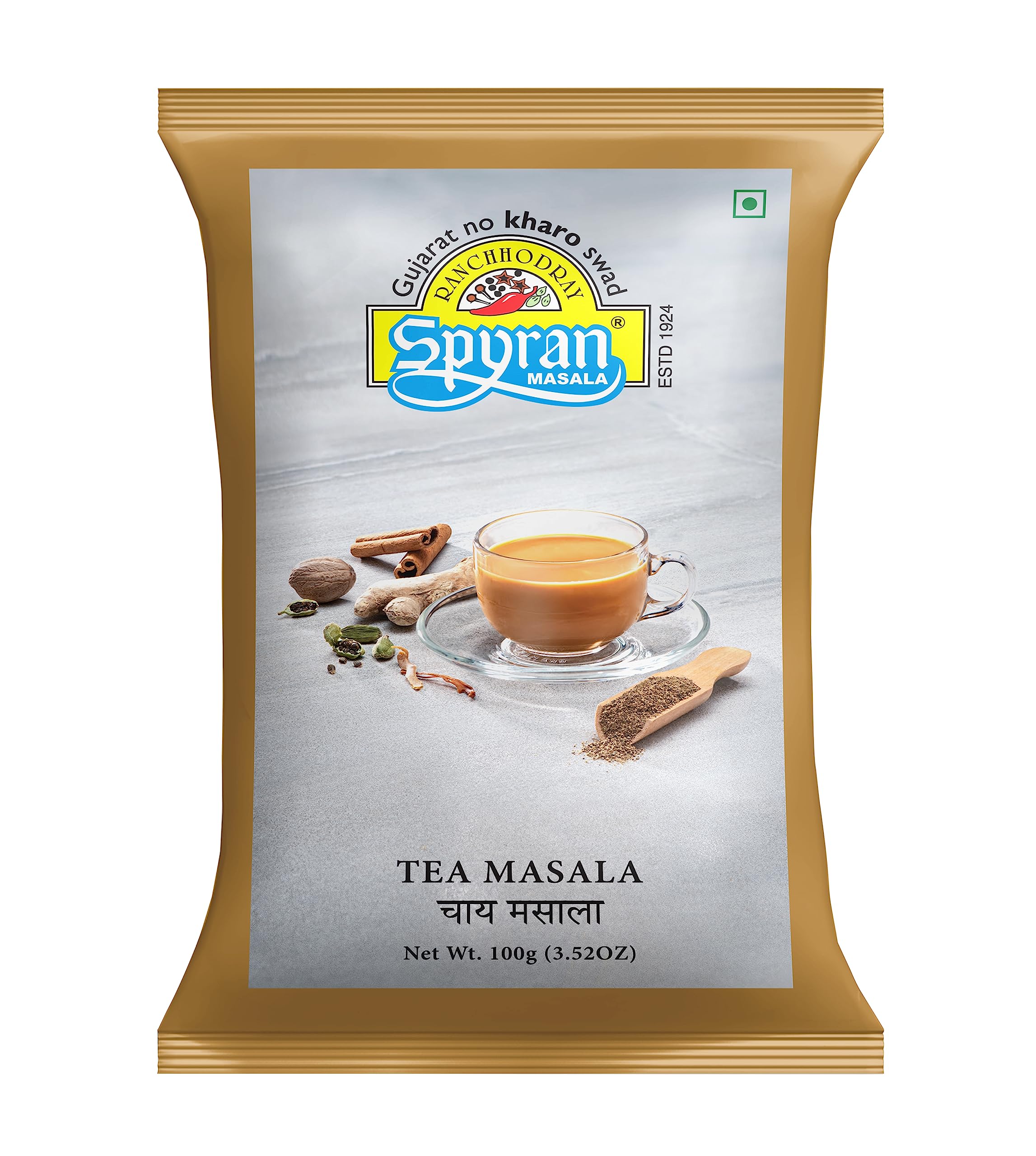 Spyran Tea Masala Powder, Aromatic Chai Masala, Immunity-Boosting ...