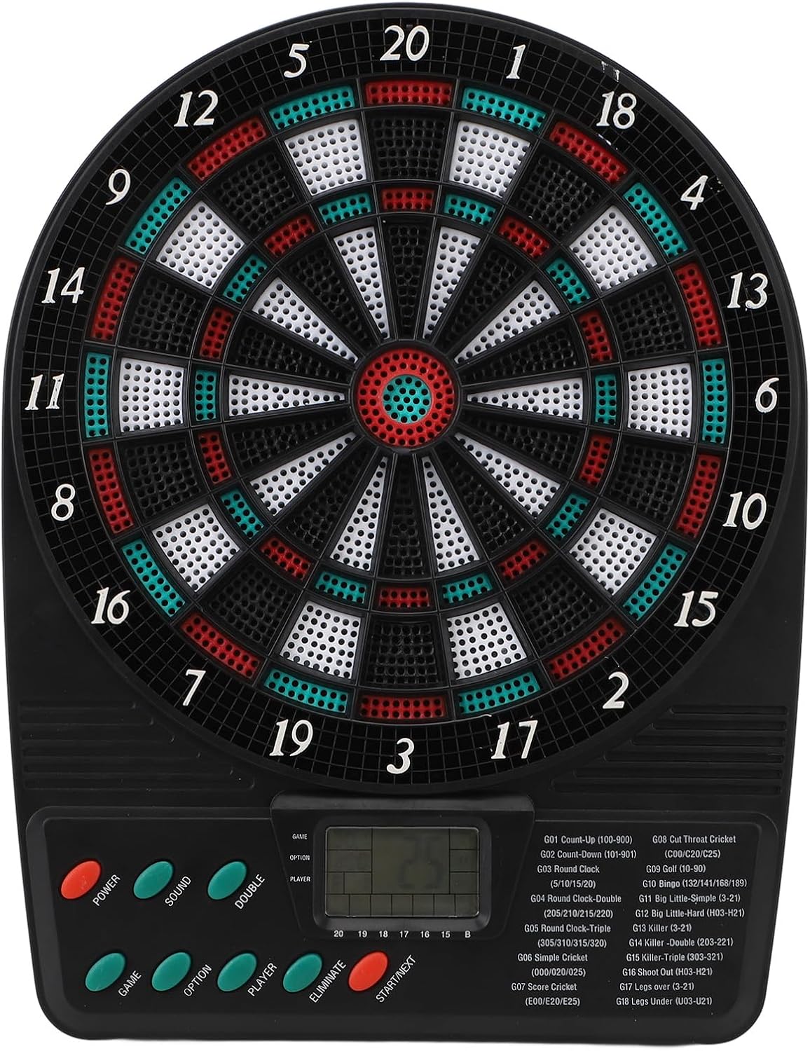 Amazon.com : Electronic Dartboard, Soft Tip Electronic Dart Board Set ...