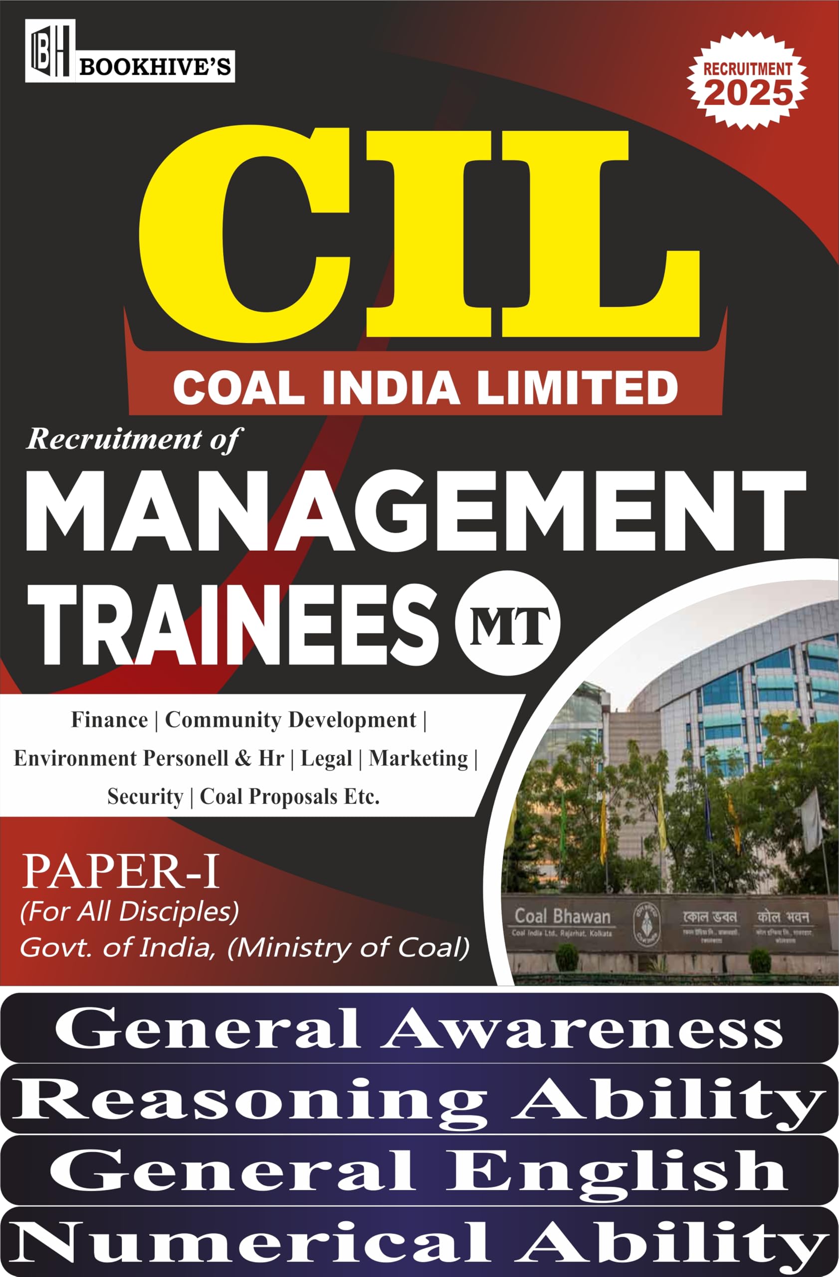 Buy Coal India Limited CIL Management Trainee 2025 Paper I (All Disciplines) Set of 4 Books ...