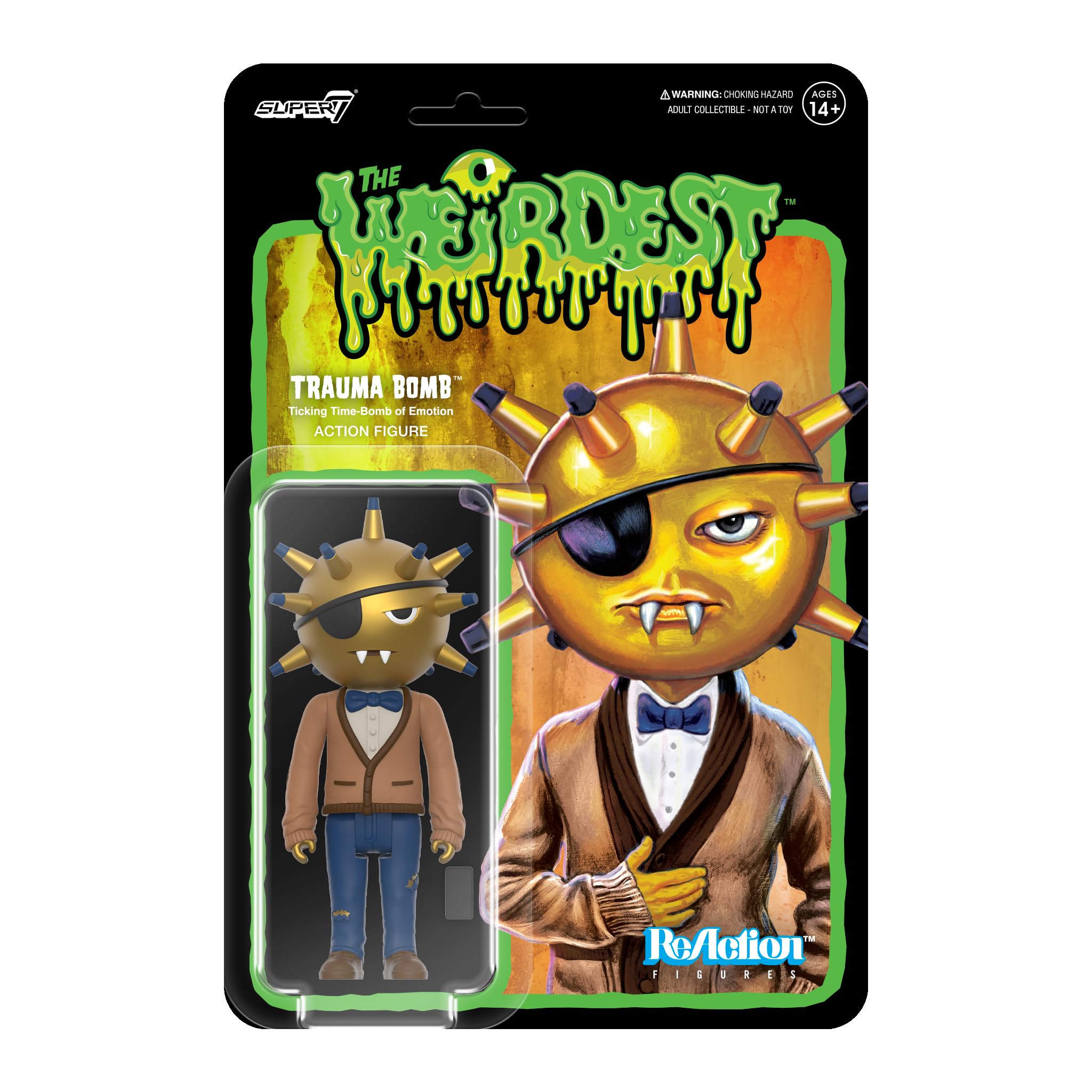 Amazon.com: Super7 The Weirdest Trauma Bomb (Infernal Curse) - 4.2" The ...