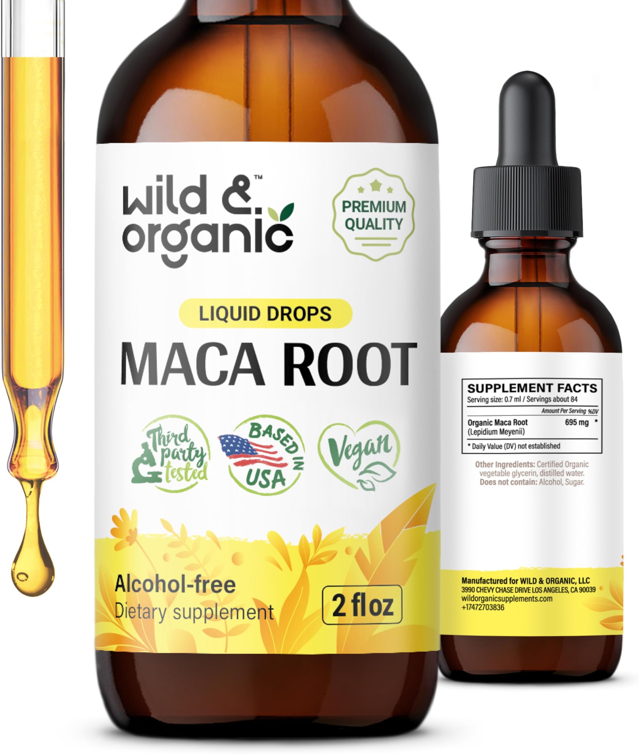 Amazon.com: JoySpring Organic Maca Root - Maca Peruana - Higher ...