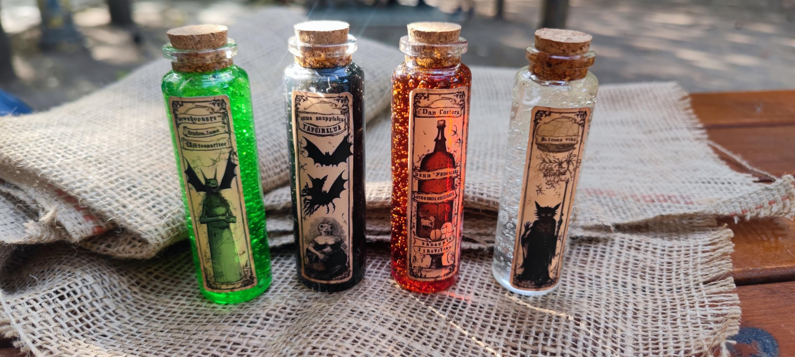 Big Old Potion Bottles Apothecary Vintage Jars And Potions