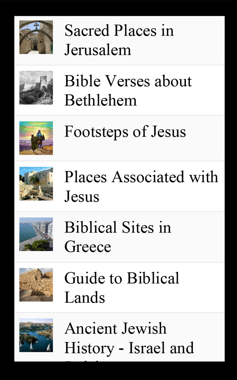 Bible Geography - App on Amazon Appstore