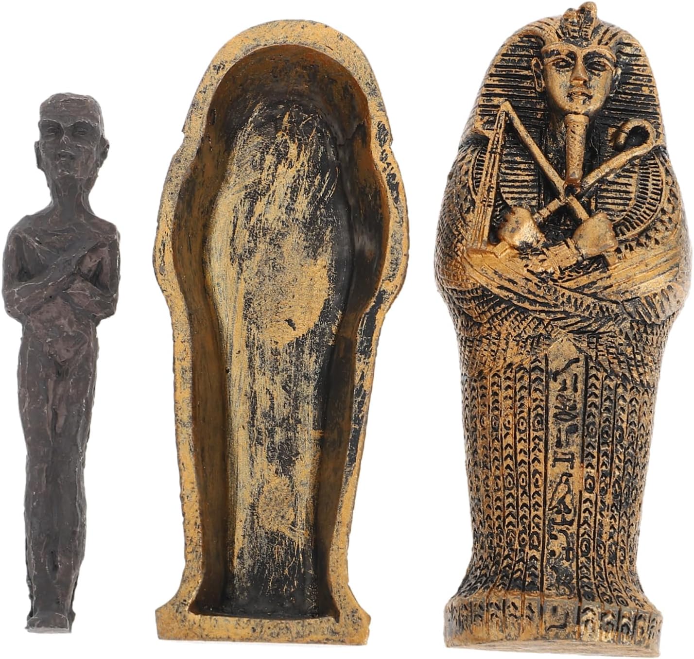 Amazon.com: VOSAREA 1 Set Mummy Tutankhamun Sculpture Egyptian ...
