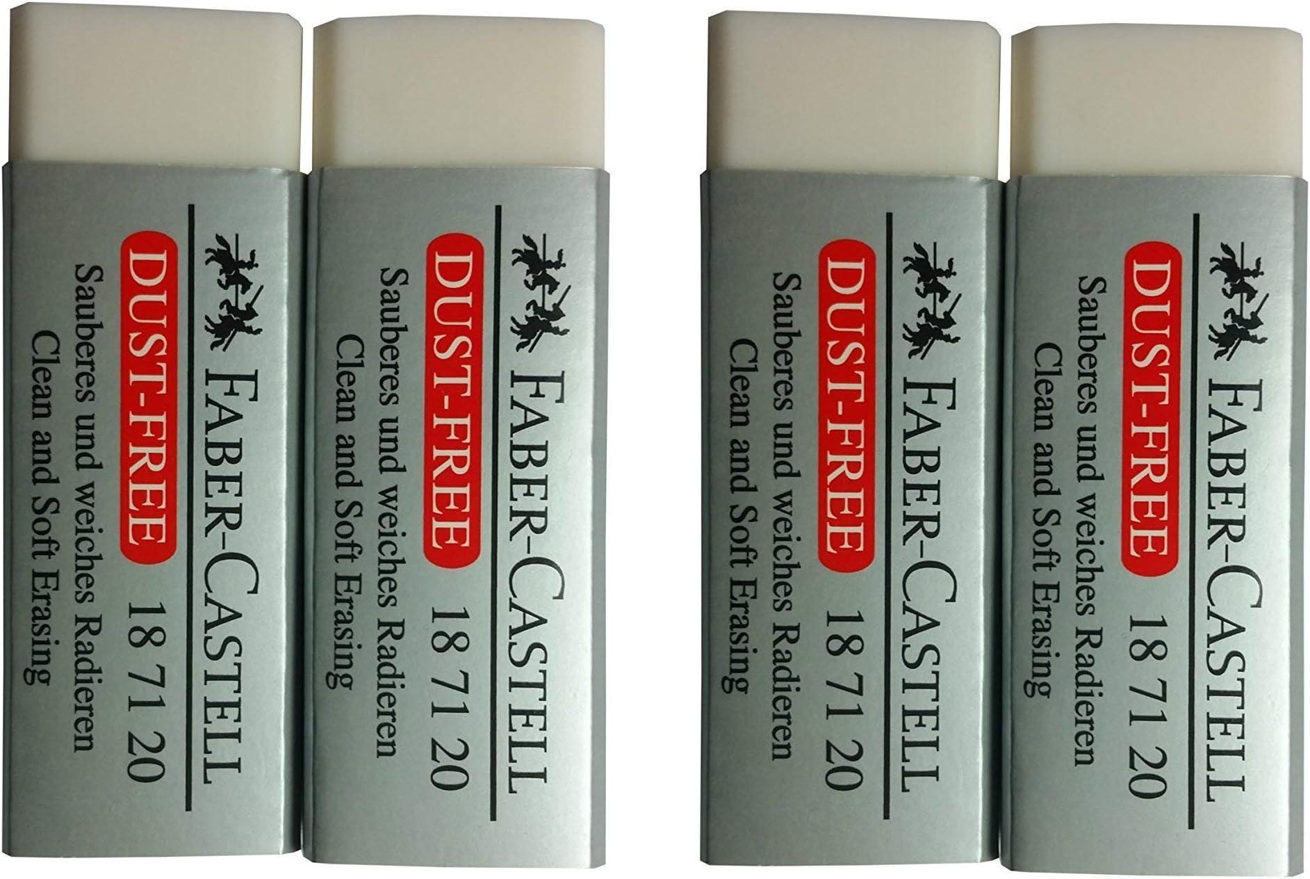 Amazon.com: Faber-Castell Dust-Free Vinyl Erasers Each : Office Products