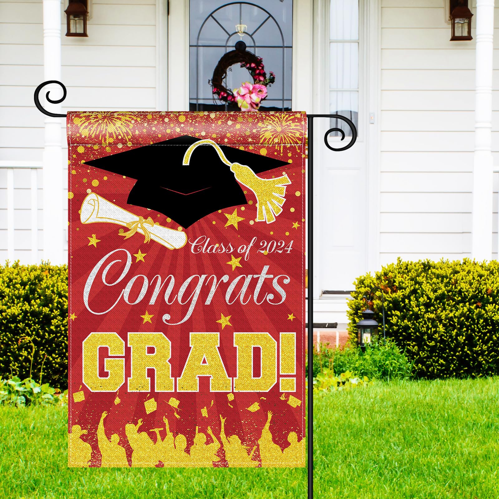 Class of 2024 Graduation Garden Flag 12 x 18 Inch Congrats Grad Garden ...