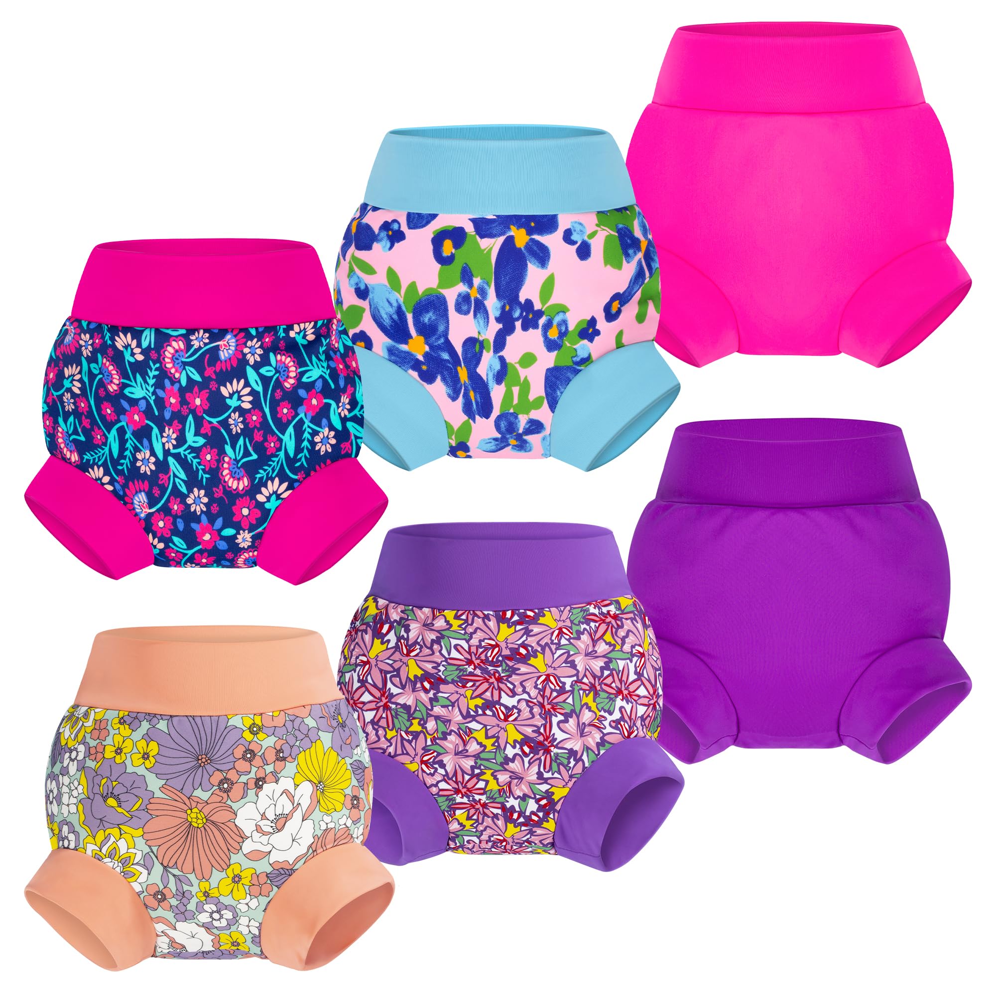 Snapklik.com : BIG ELEPHANT Baby Swim Diapers 3/6 Pack Reusable ...