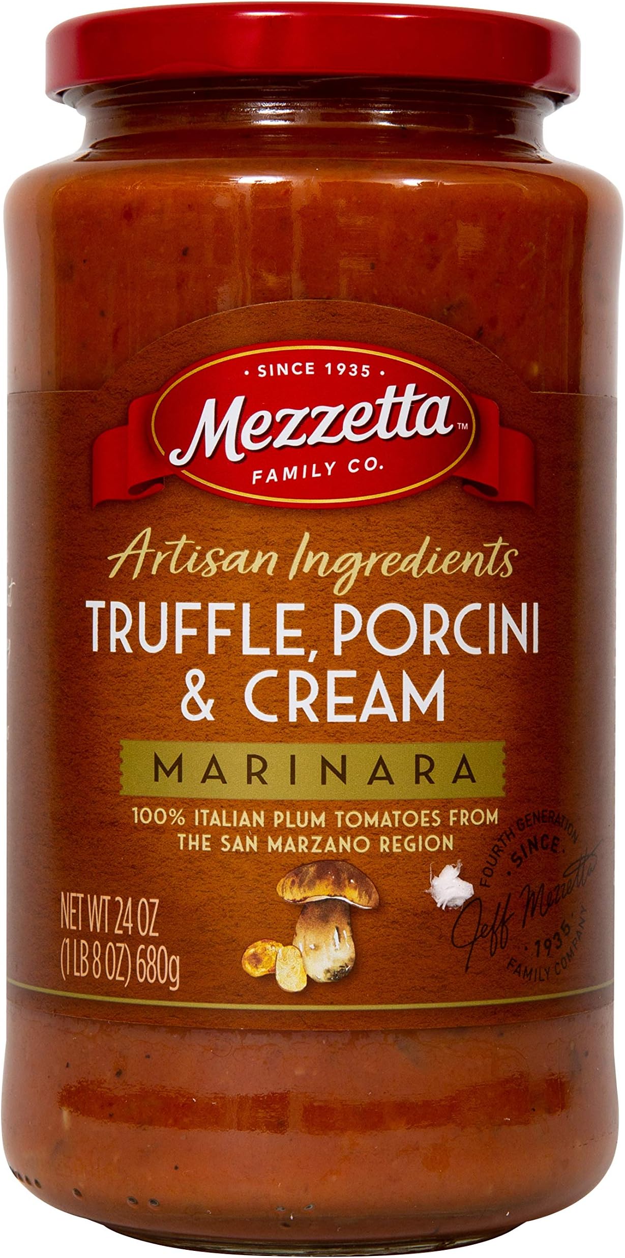 Amazon.com: Mezzetta Artisan Ingredients Truffle, Porcini & Cream ...