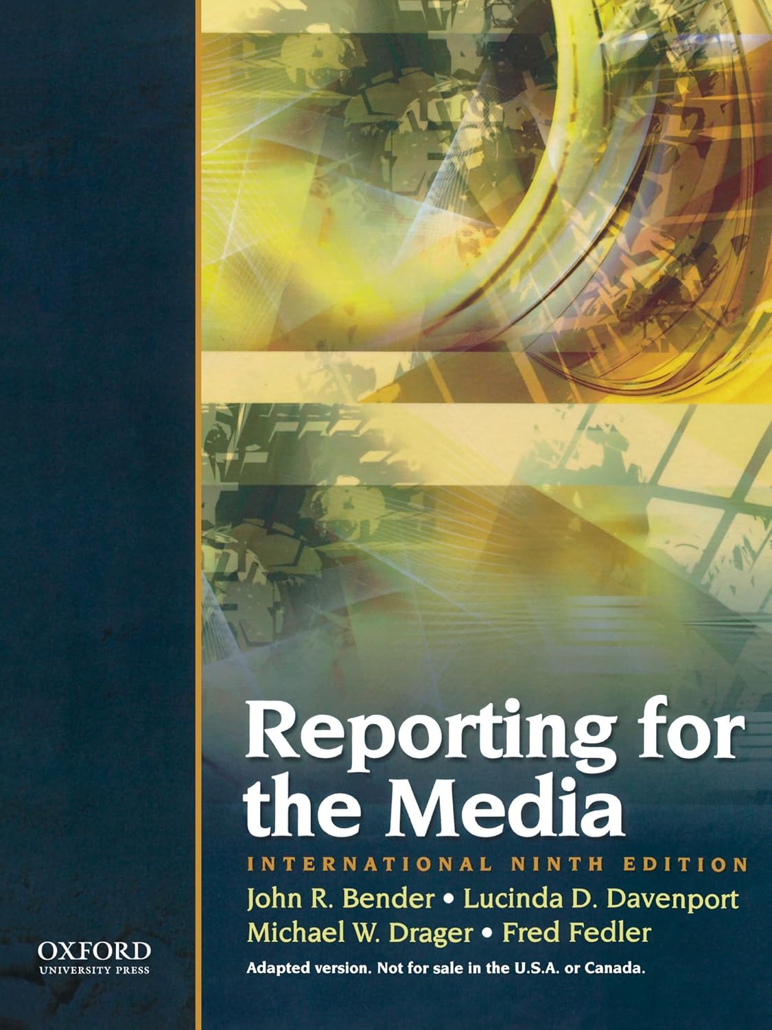 Buy Reporting the Media: International Ninth Edition Book Online at Low ...