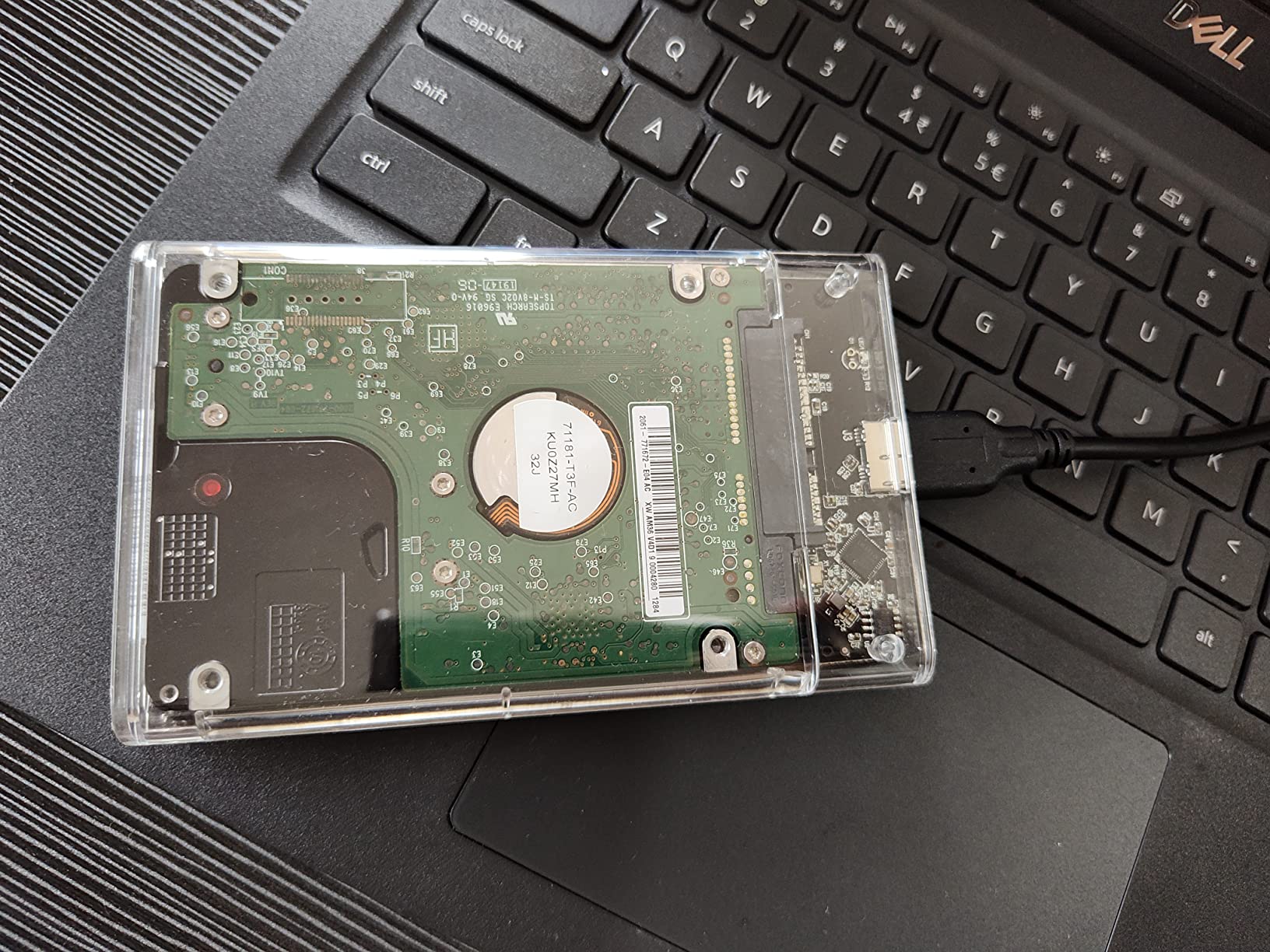 4 D (LABEL) 2.5 "USB 3.0 SATA HDD Box Hard Drive External HDD Case ...