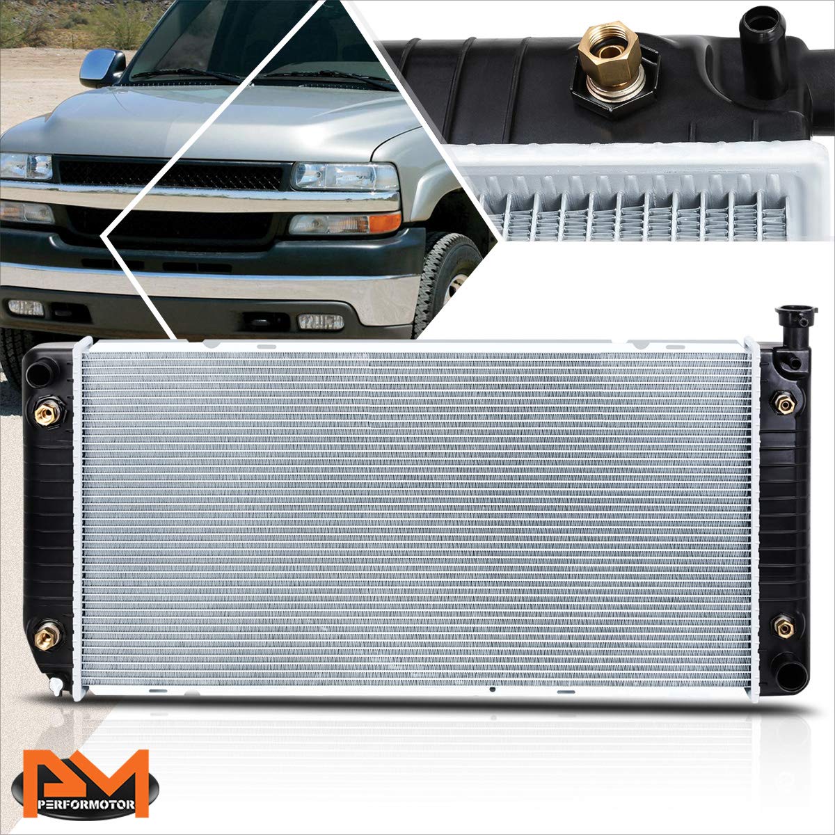 Amazon.com: DPI-1693 Aluminum Core Radiator Compatible with Chevy/GMC C ...