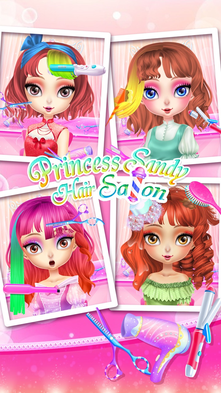 Princess Sandy-Hair Salon - App on Amazon Appstore