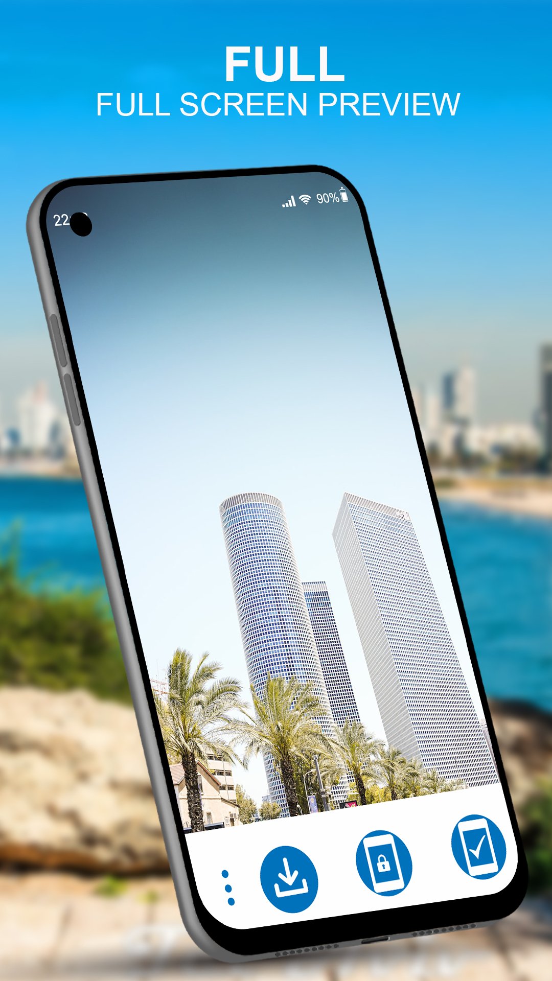 Tel Aviv City Wallpaper 4K - App on Amazon Appstore