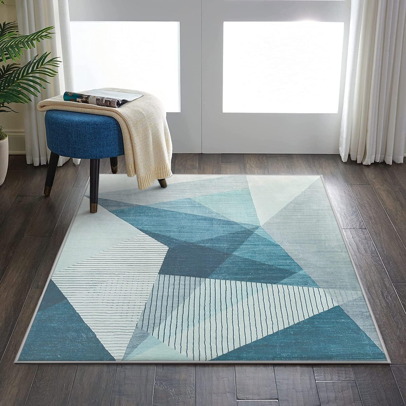Calore Tapis Salon Beige Tapis Chambre Tapis Poils Ras Style Moderne ...