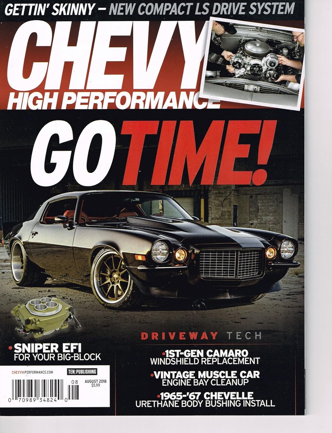 Amazon.com: Chevy High Performance Magazine August 2018 : Everything Else