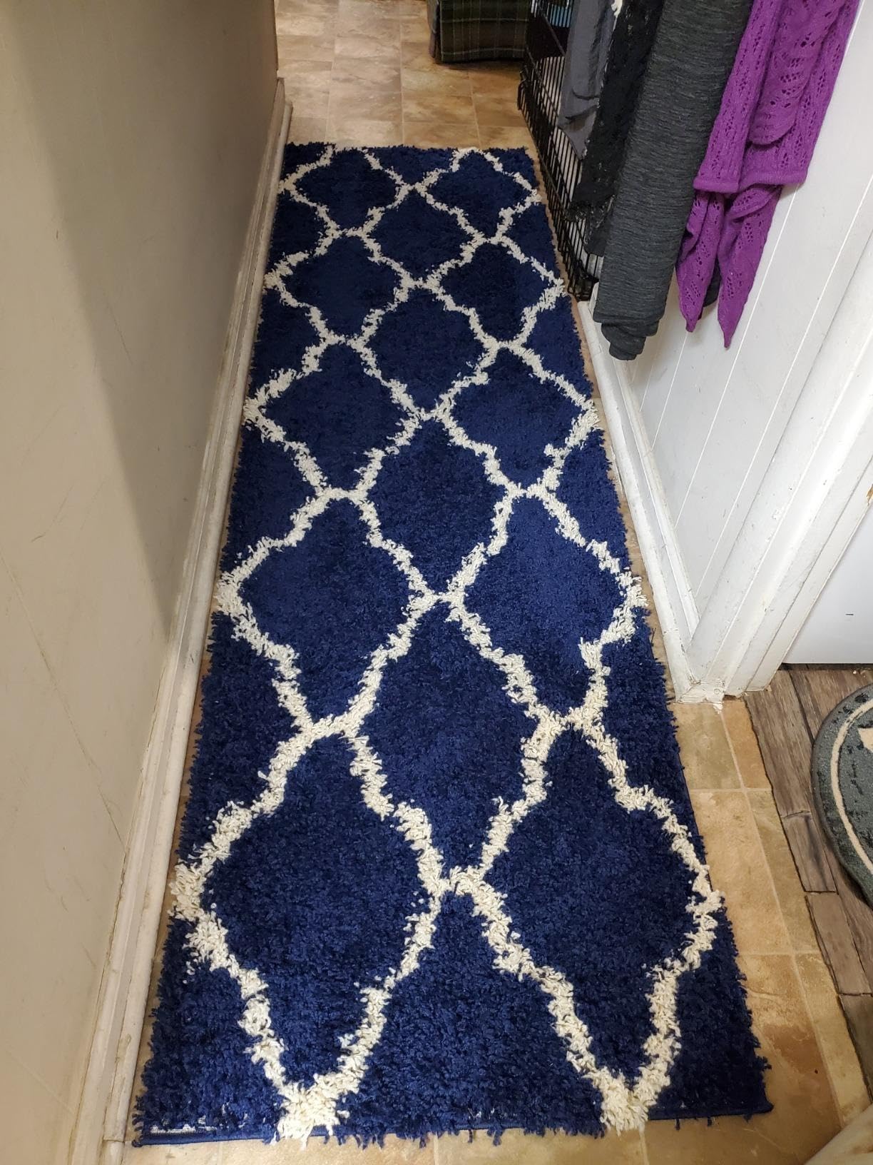 Sollifa 16 Pcs Rug Tape, Dual Sided Washable Removable Prevent Curling ...