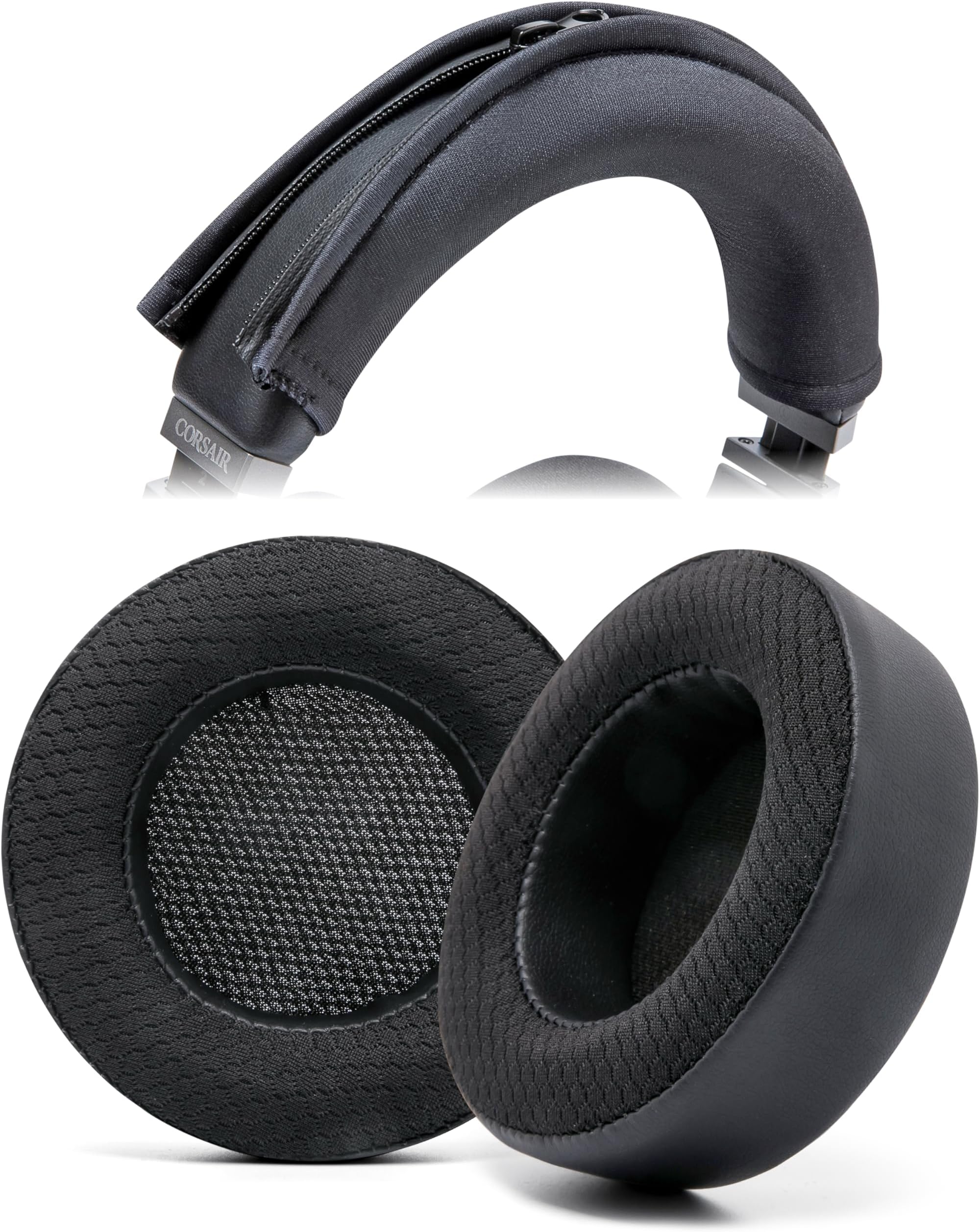 Amazon.com: WC Earpads and Headband Cover for Corsair Virtuoso Gaming ...