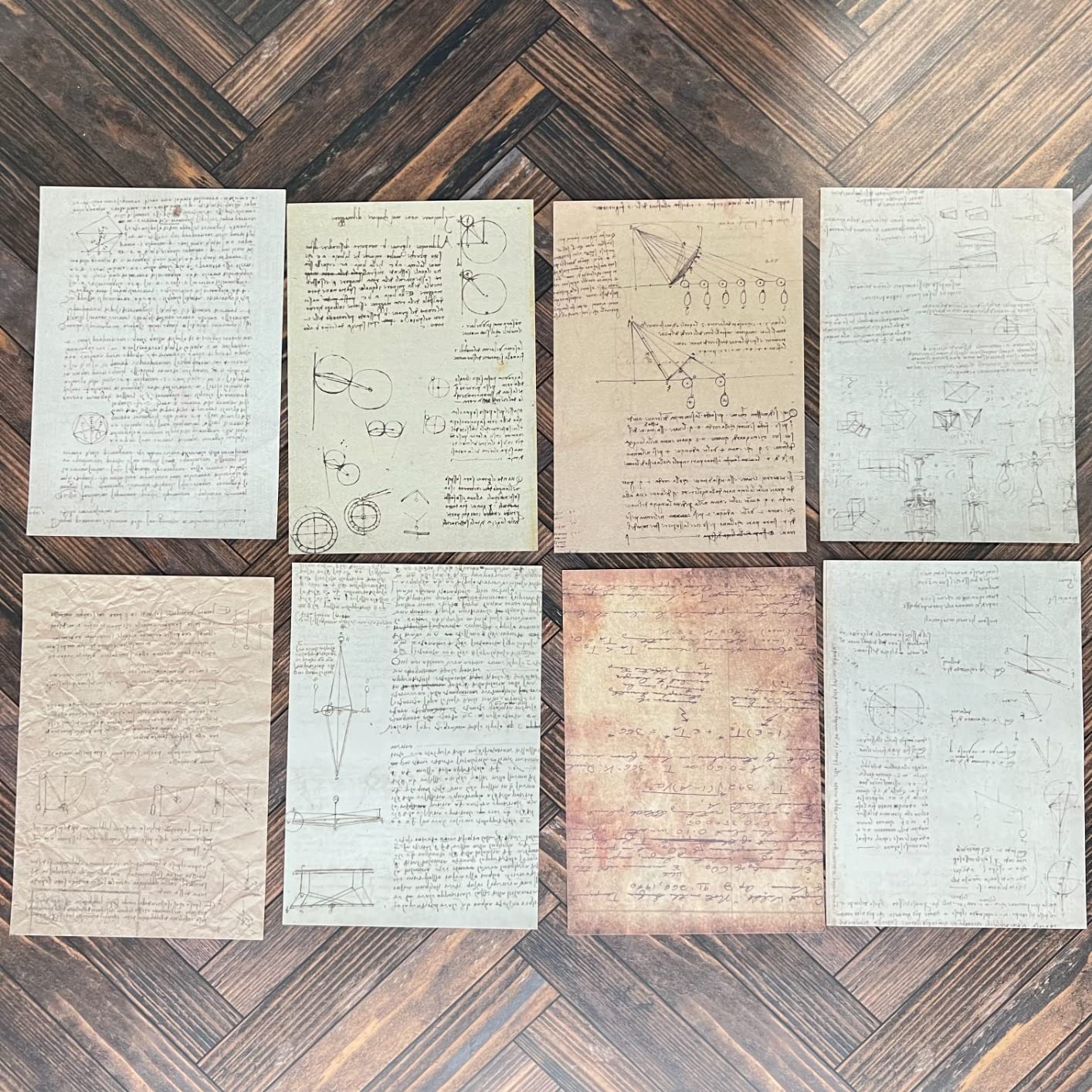 $3/mo - Finance 200 Sheets Scrapbook Paper, Vintage Journaling ...