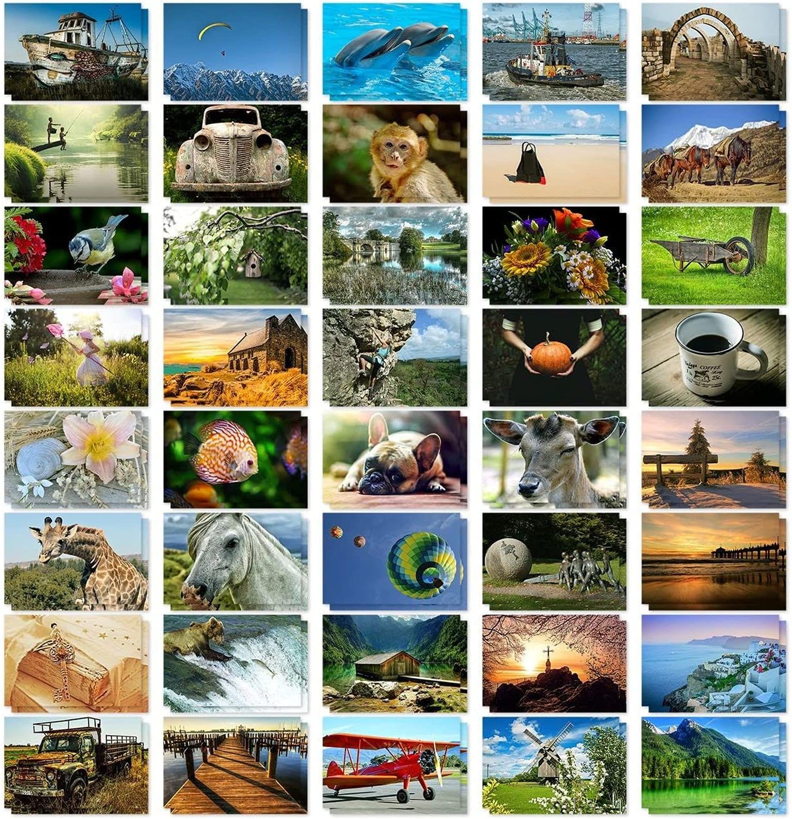 the lazy panda card company 101 beautiful and incredible landscapes ...