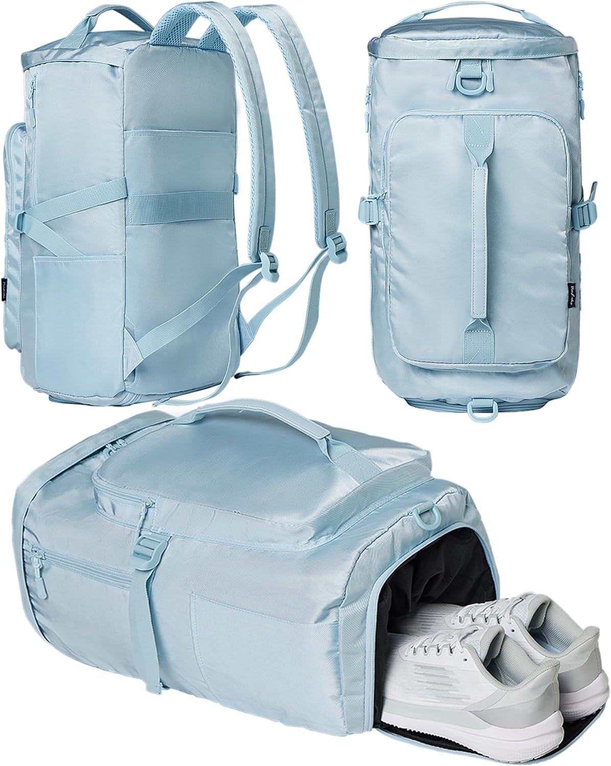 Amazon.com | Gym Bag for Women Workout Gym Backpack with Shoe ...