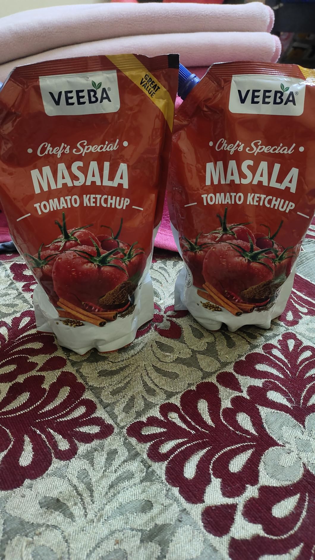 Veeba Masala Tomato Ketchup Chef's Special (900G) I Super Saver Offer ...