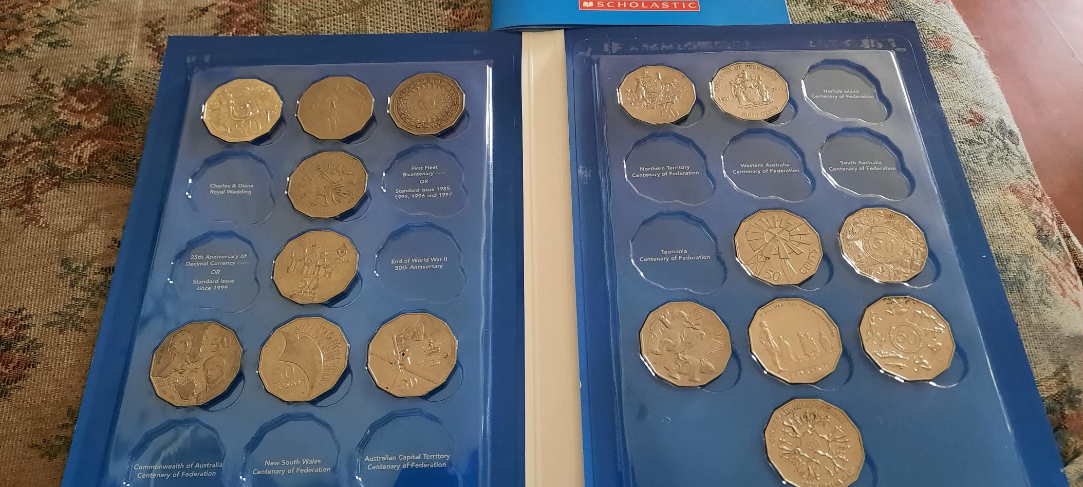 50 Cent Coin Collection : Amazon.com.au: Books