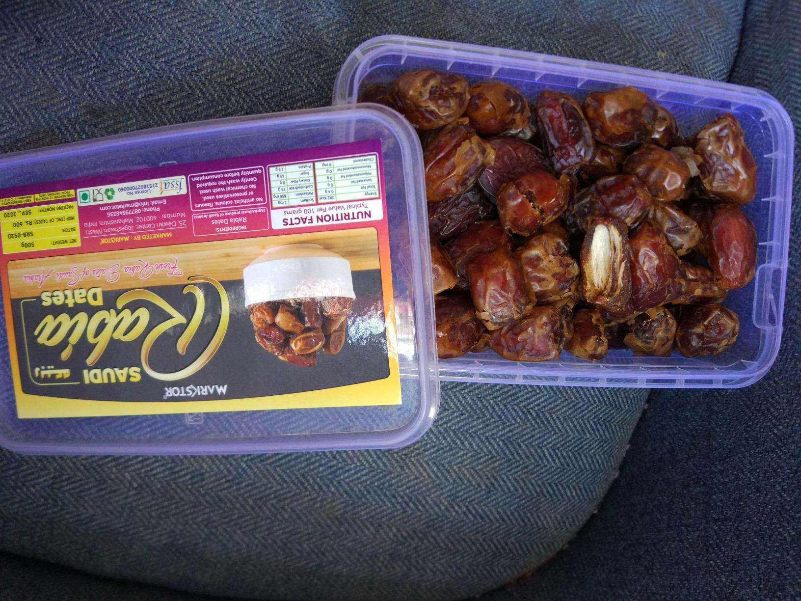 Markstor Saudi Rabia Dates - 500g - Fresh Rabia Dates of Saudi Arabia ...