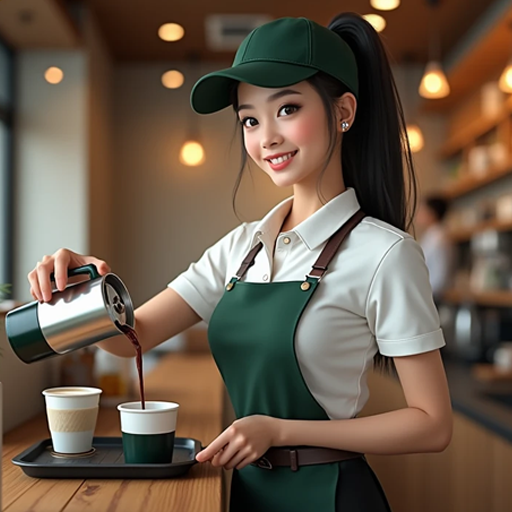 Virtual Coffee Shop Simulator Mobile Game 3D: Coffee Empire Cafe ...